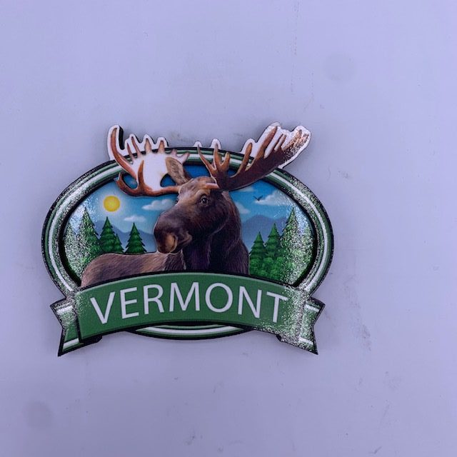 Vermont 3D Moose Magnet • Weston Village Store