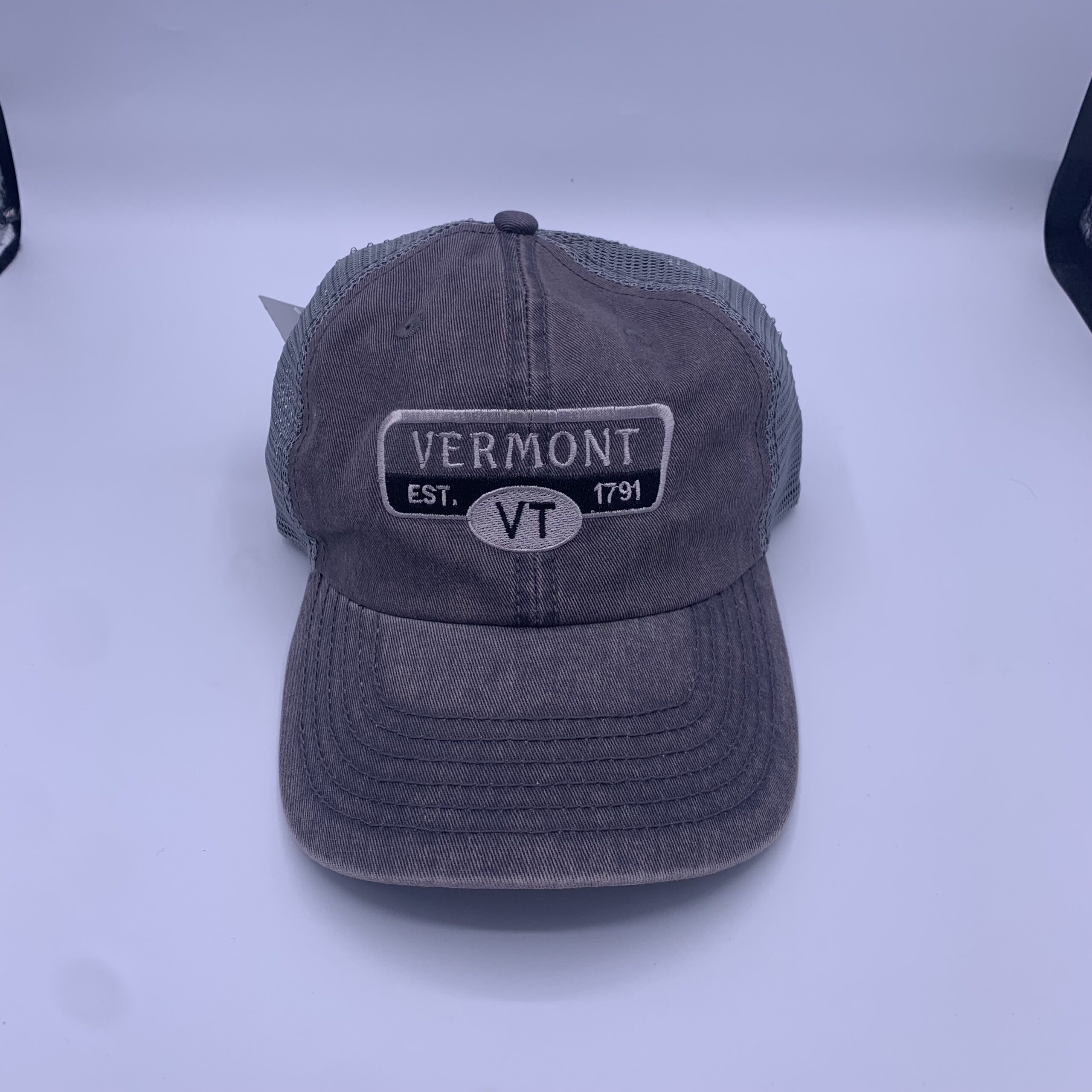 Bordered Vermont Established 1791 Mesh Hat • Weston Village Store